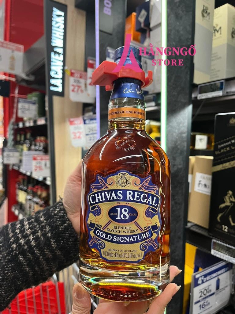 Rượu Chivas (hàng chuẩn Air Pháp mát lạnh - Có bill mua tại siêu thị Pháp)