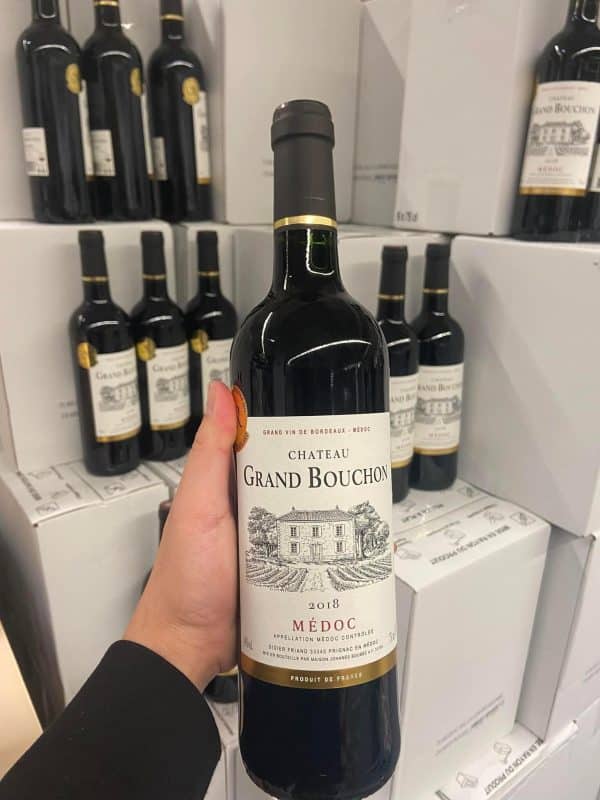 Rượu vang Chateau Grand Bouchon Medoc 2018