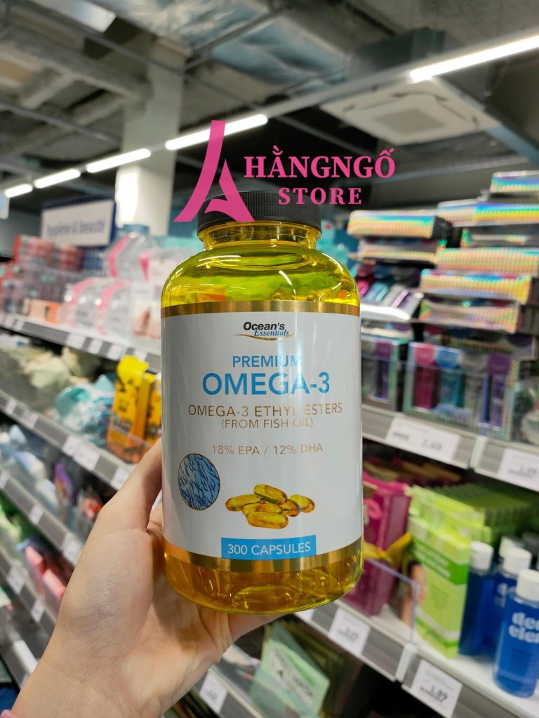 Dầu cá Omega 3 Oceans Essentials Fish Oil - Tinh chất hàm lượng siêu ...
