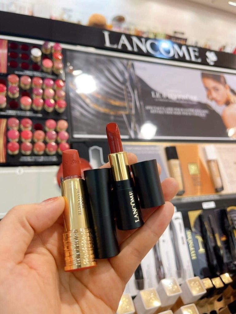 Son Lancôme Labsolu Rouge Adoration 505 unbox mini - dòng son cao cấp ...