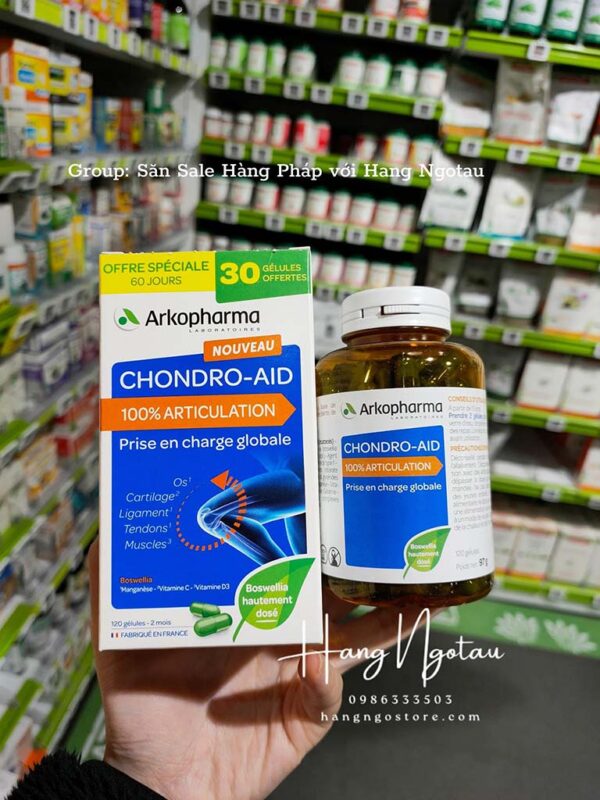 Thuốc xương khớp Arkopharma mẫu mới nhất năm nay - Set liệu trình 3 tháng