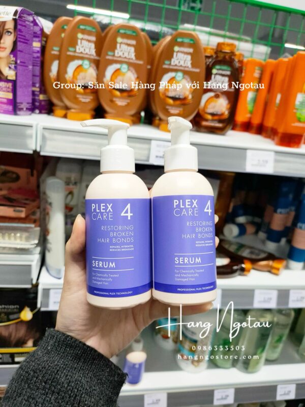 Serum tóc Plex Care đỉnh nhất của Pháp không khác gì OLAPLEX lừng danh